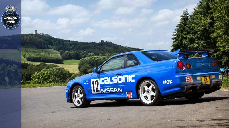 Driving to the Nürburgring 24 in a Calsonic Nissan GT-R | GRR