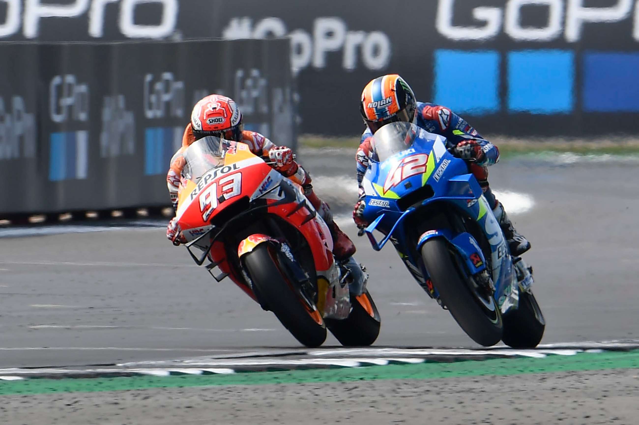 Marc Marquez has a hand on the 2019 MotoGP championship title