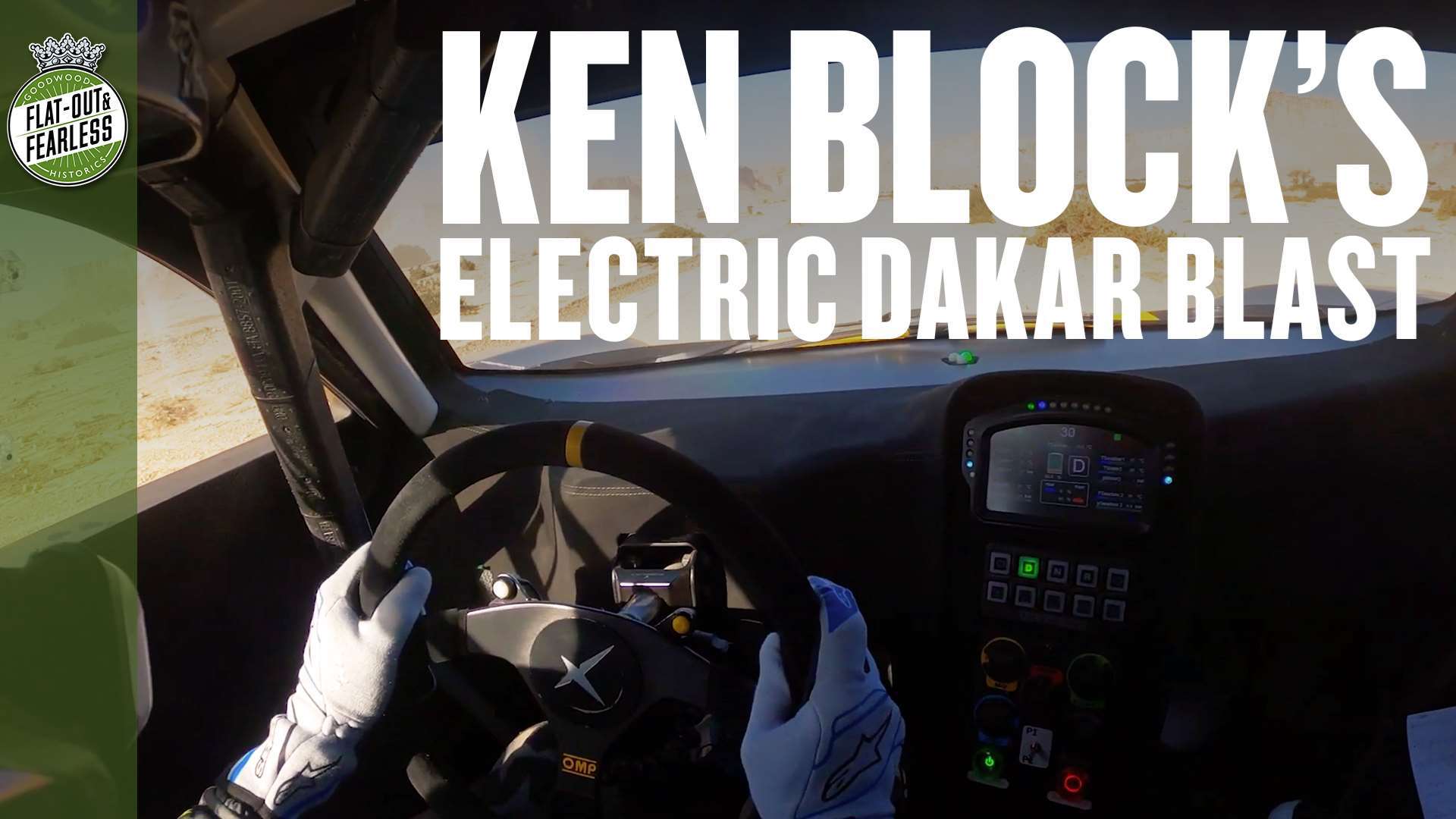 [Video] Onboard a Dakar desert blast with Ken Block | GRR