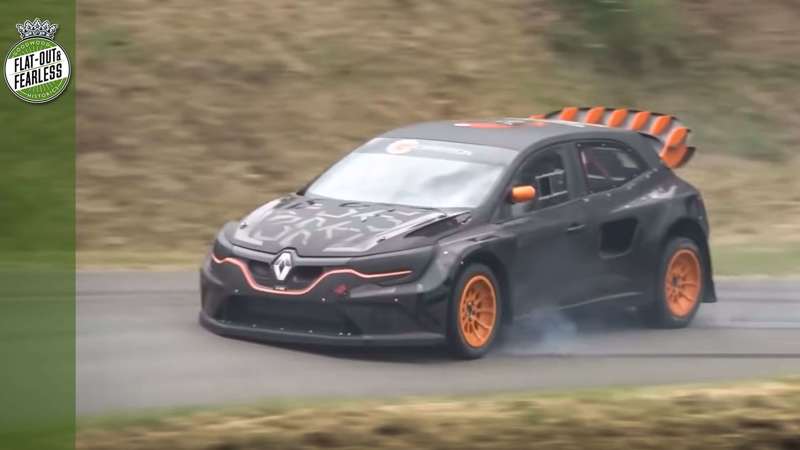[Video] This 600PS Megane is a 4WD hillclimb muncher | GRR