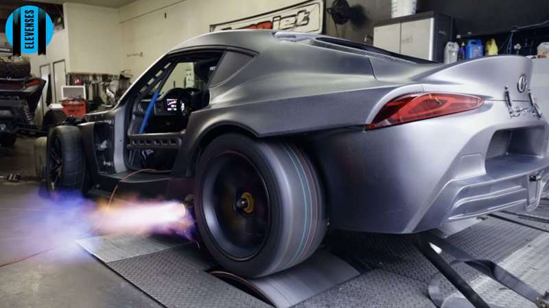 [Video] Screaming 10,000rpm V10 Supra dyno run | GRR