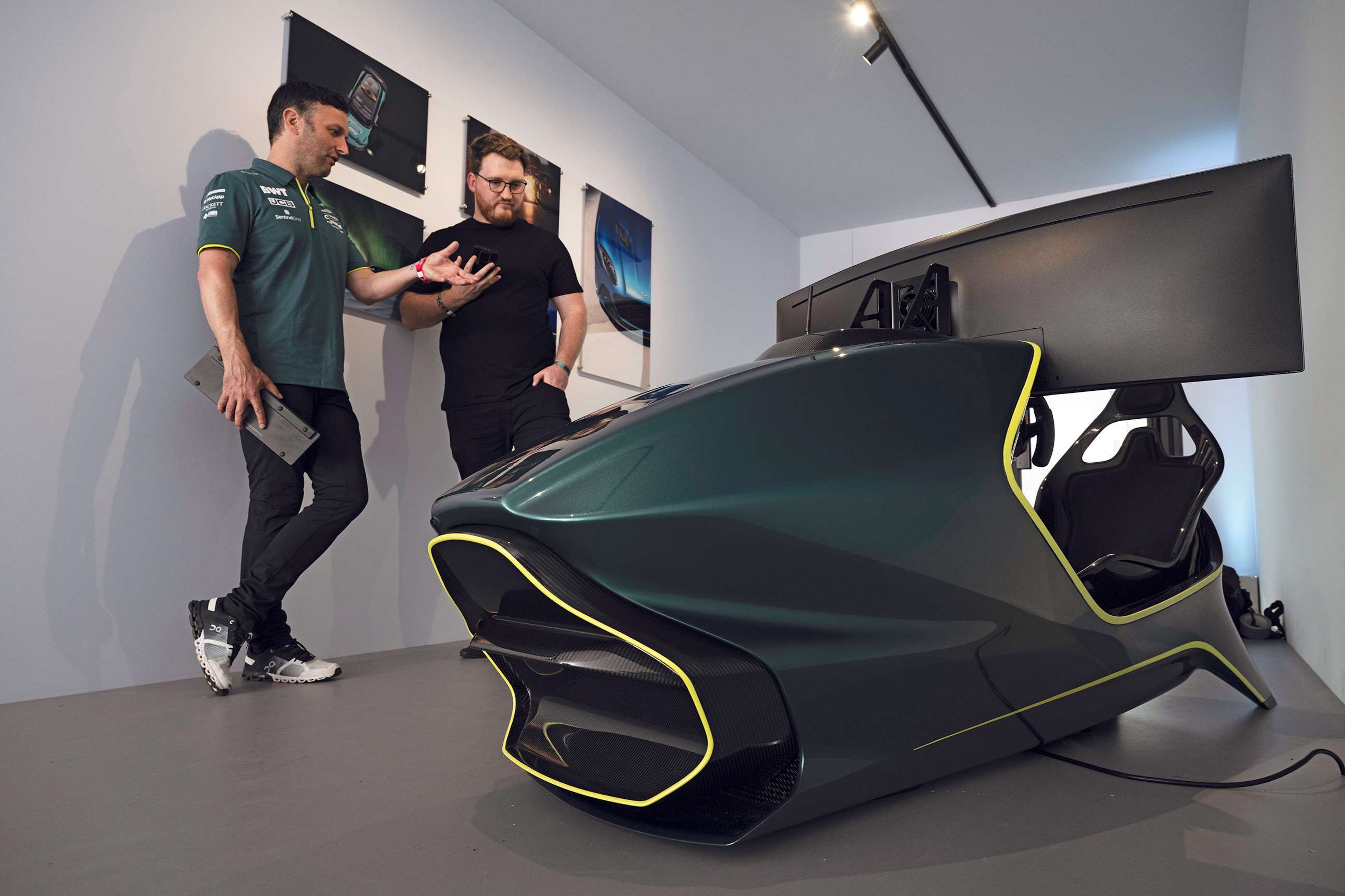 Testing the £70k AMR-C01 sim rig | FOS Future Lab | GRR