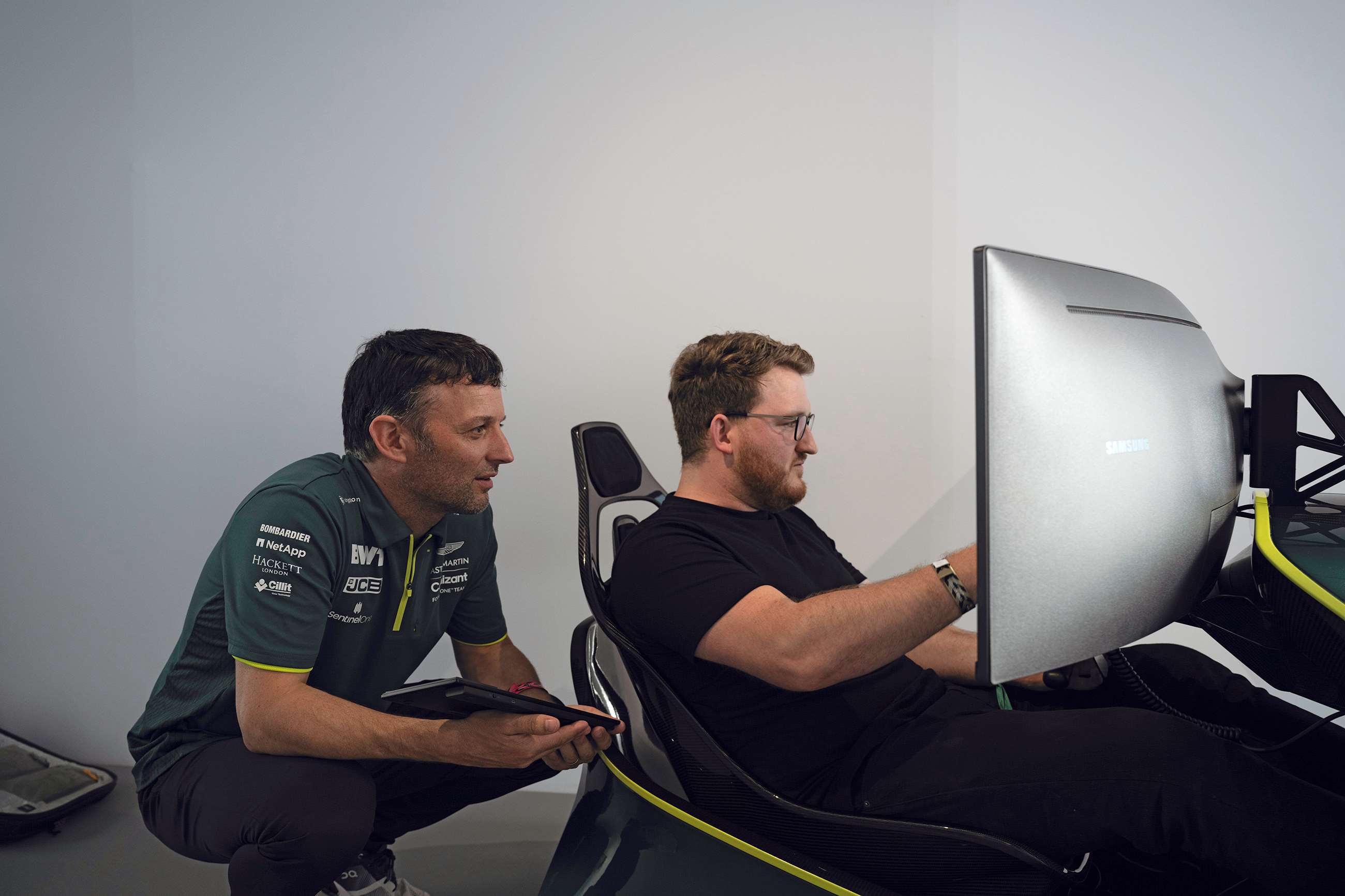 Testing the £70k AMR-C01 sim rig | FOS Future Lab | GRR