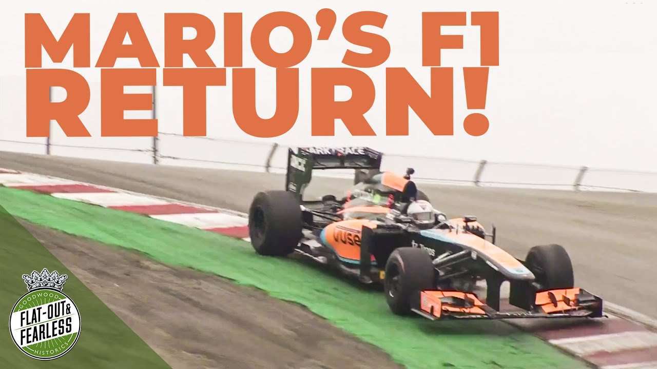 [Video] Mario Andretti drives modern McLaren F1 car | GRR