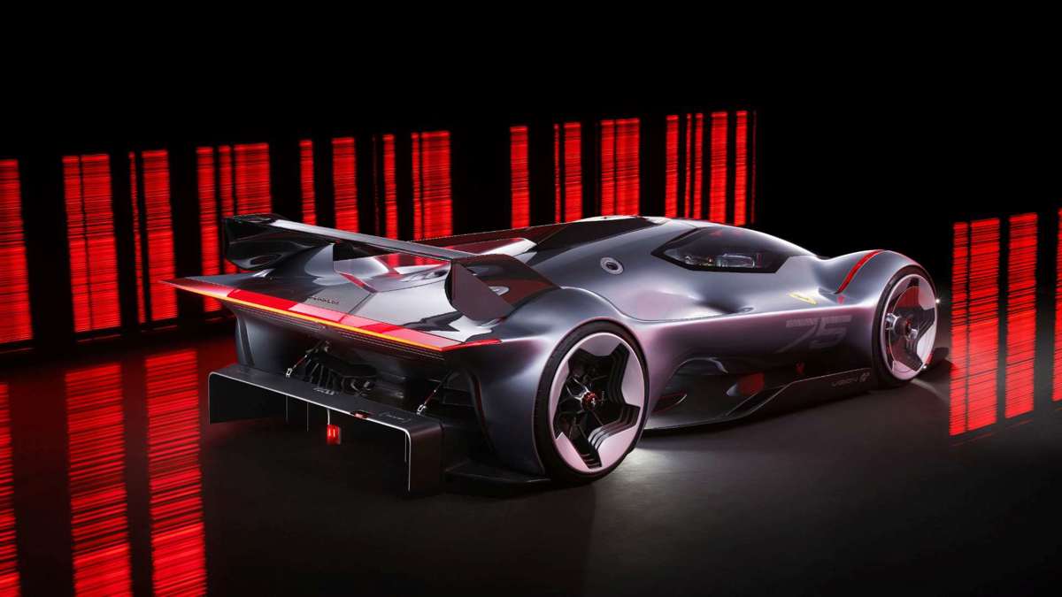 New Ferrari Vision GT is an extreme turbo V6 concept | GRR