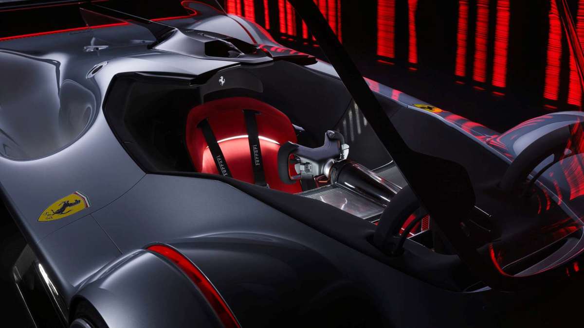 New Ferrari Vision GT is an extreme turbo V6 concept | GRR