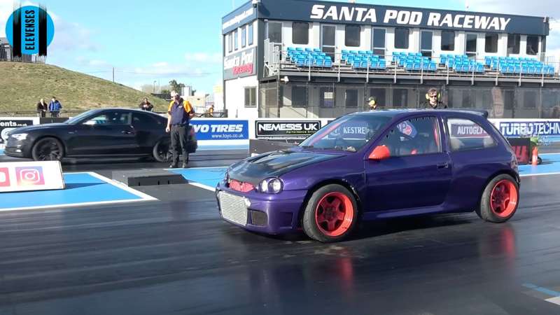 [Video] Dragster madness at Santa Pod | GRR