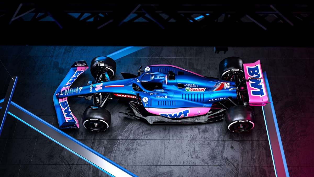 [Gallery] Alpine A522 2022 F1 car | GRR