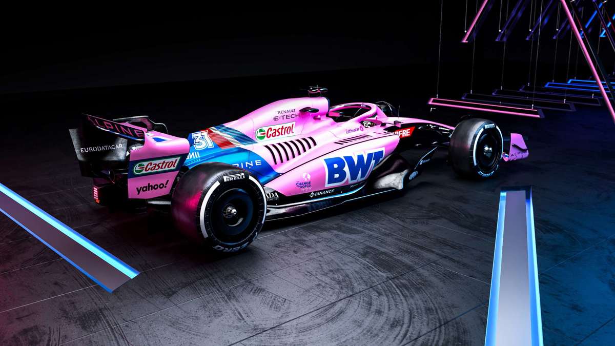 [Gallery] Alpine A522 2022 F1 car | GRR