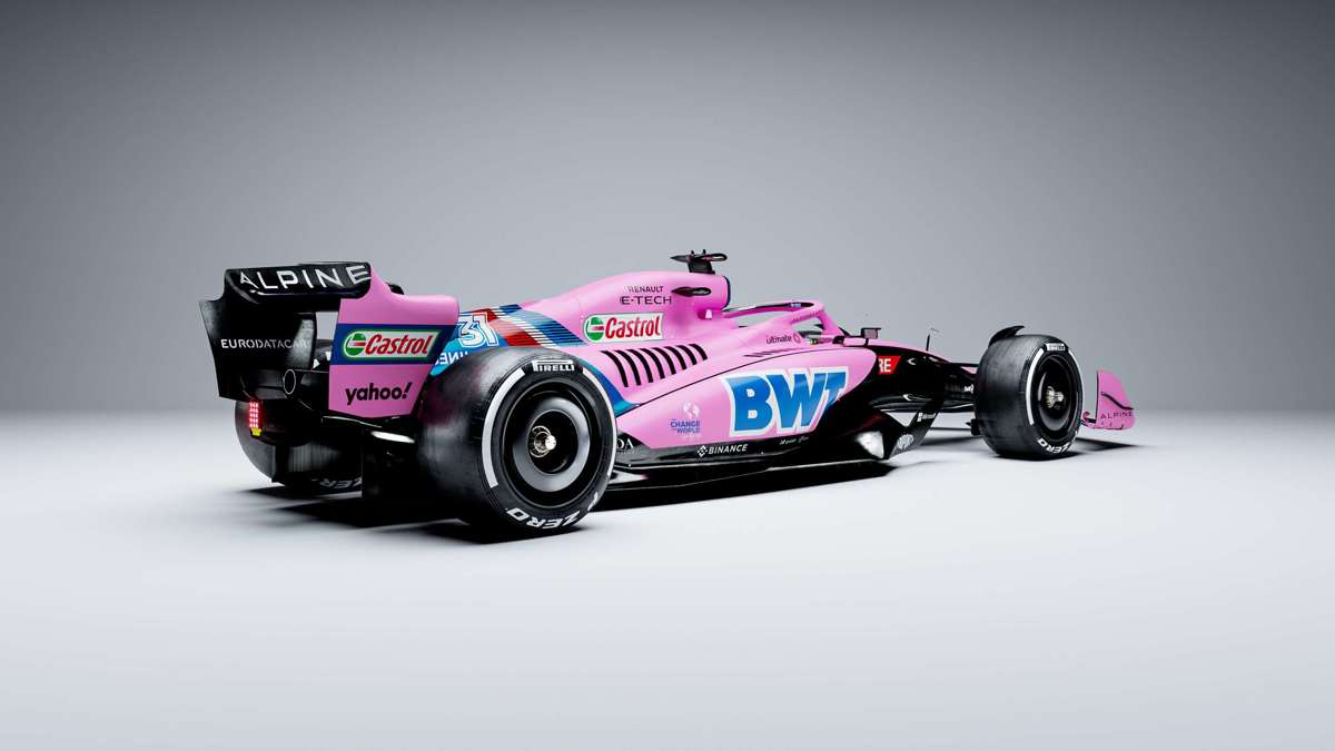 [Gallery] Alpine A522 2022 F1 car | GRR