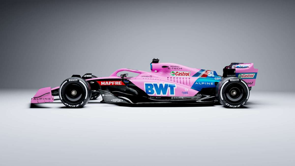 [Gallery] Alpine A522 2022 F1 car | GRR