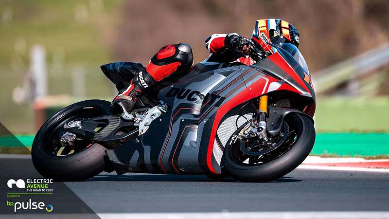The MotoE is Ducati's first EV racer | GRR