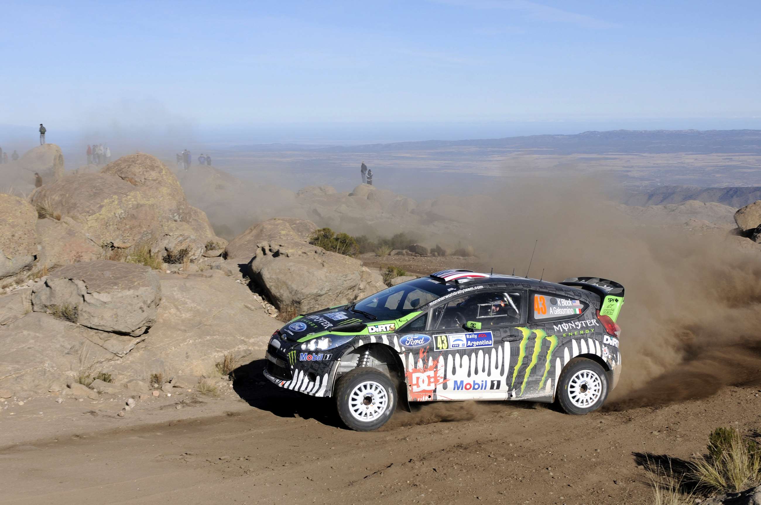Ken Block Monster Energy Rally Car