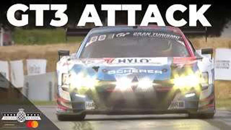 [Video] N24 winning Audi R8 GT3 attacks Goodwood Hill | GRR
