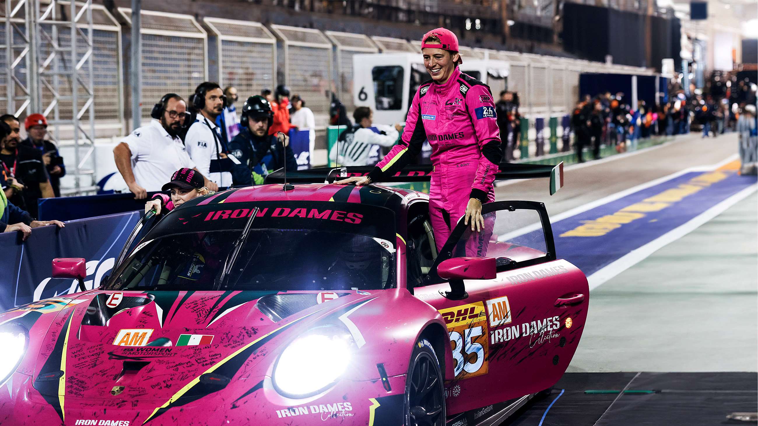 Iron Dames take first WEC victory in Bahrain | GRR