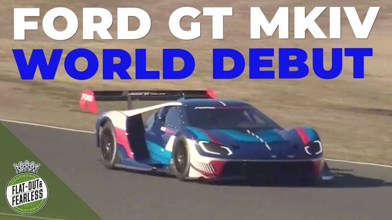[Video] $1.7million Ford GT MkIV makes world debut on track | GRR