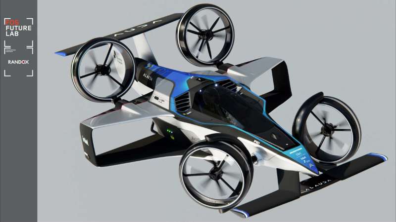 This is the first ever manned racing drone | GRR