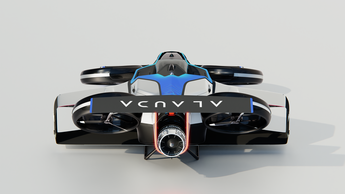 This is the first ever manned racing drone | GRR