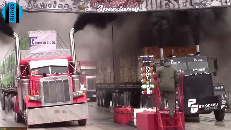 [Video] Big rig drag racing exists | GRR