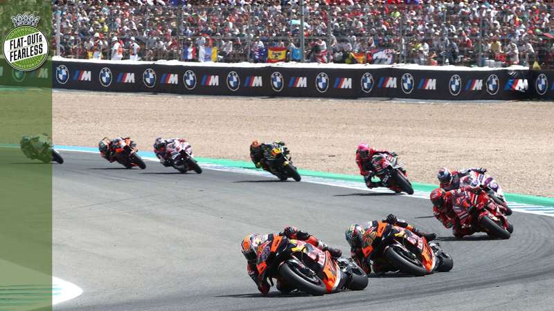 Valentino Rossi questions MotoGP’s showbiz tactics | GRR
