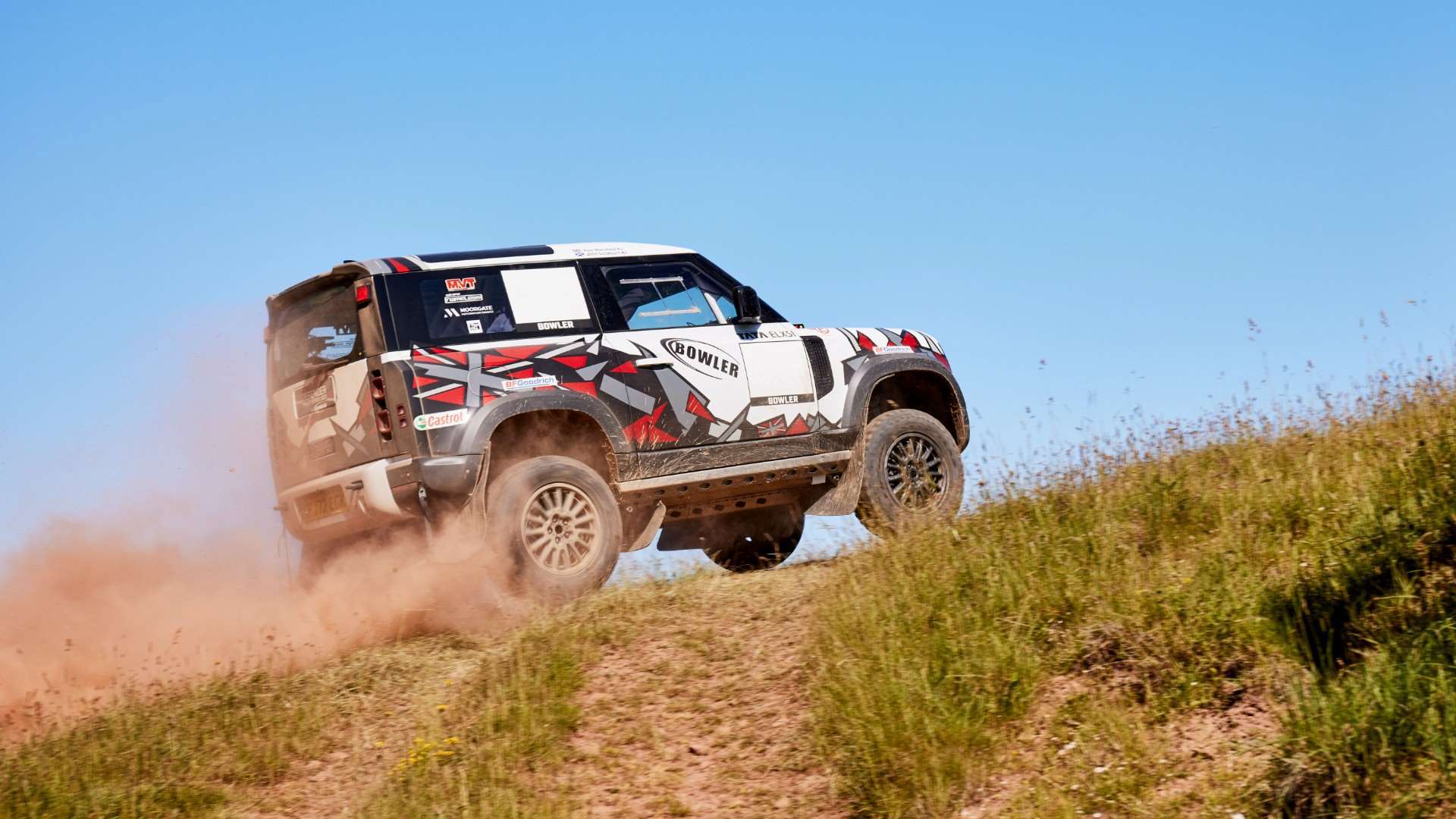 Learning to rally in a Bowler-prepared Land Rover Defender | GRR