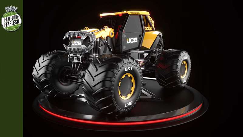 The Digatron is JCB’s new Monster Jam Truck | GRR