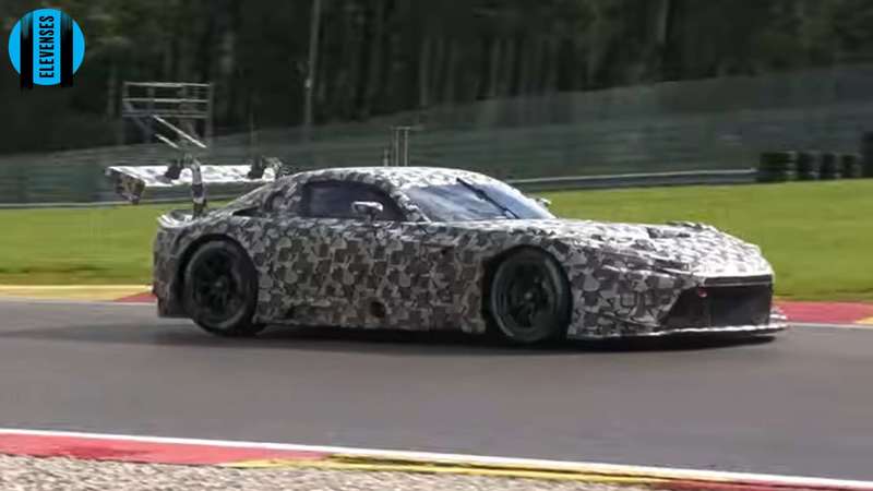 [Video] New Lexus GT3 racer tests at Spa ahead of 2026 debut | GRR