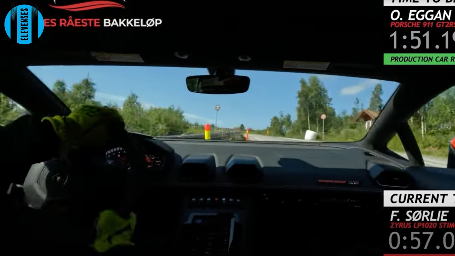 [Video] Watch a twin-turbocharged Huracán savage the Nordic countryside ...