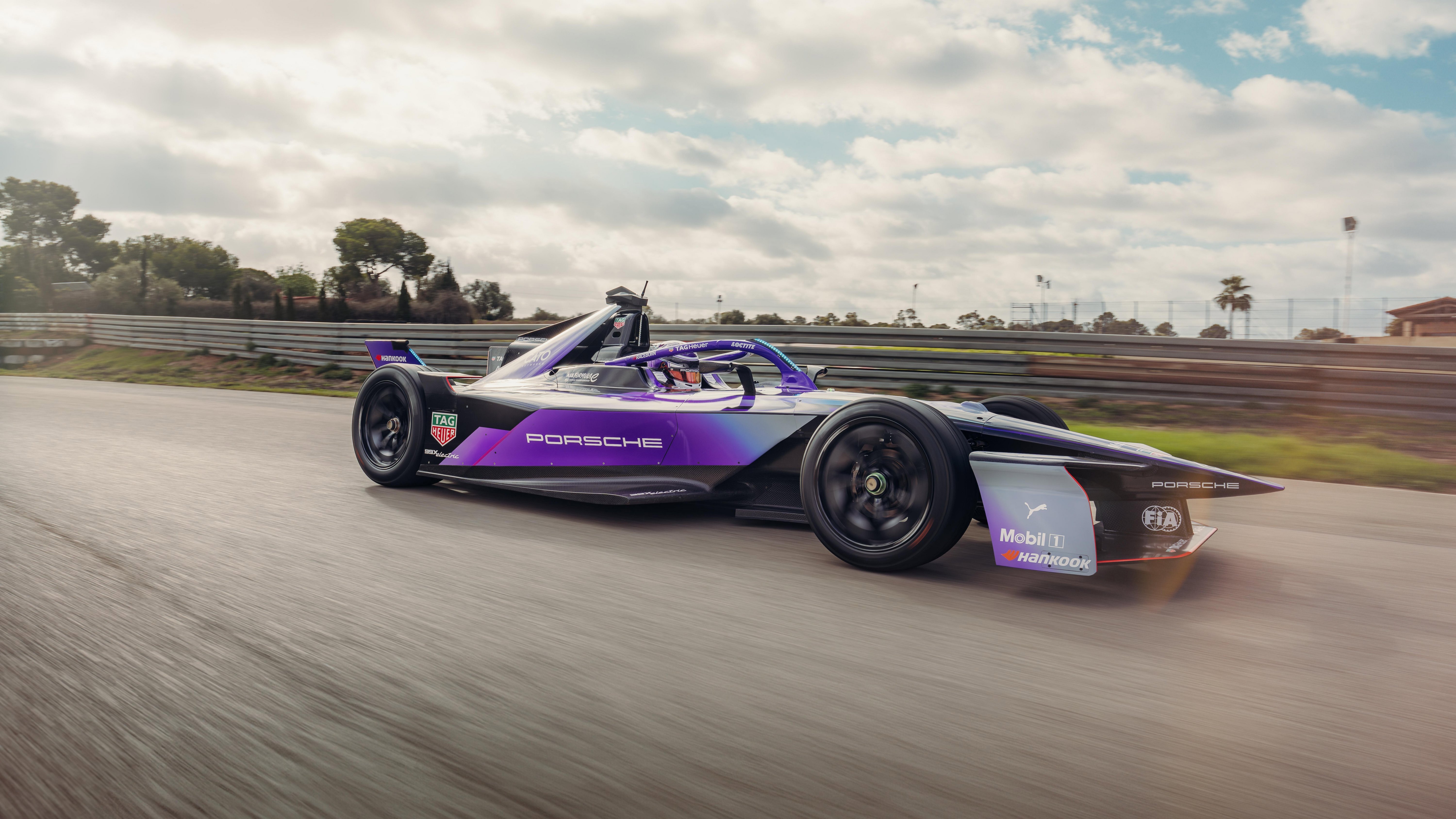 Porsche’s Gen3 Evo Formula E car has a bold new look