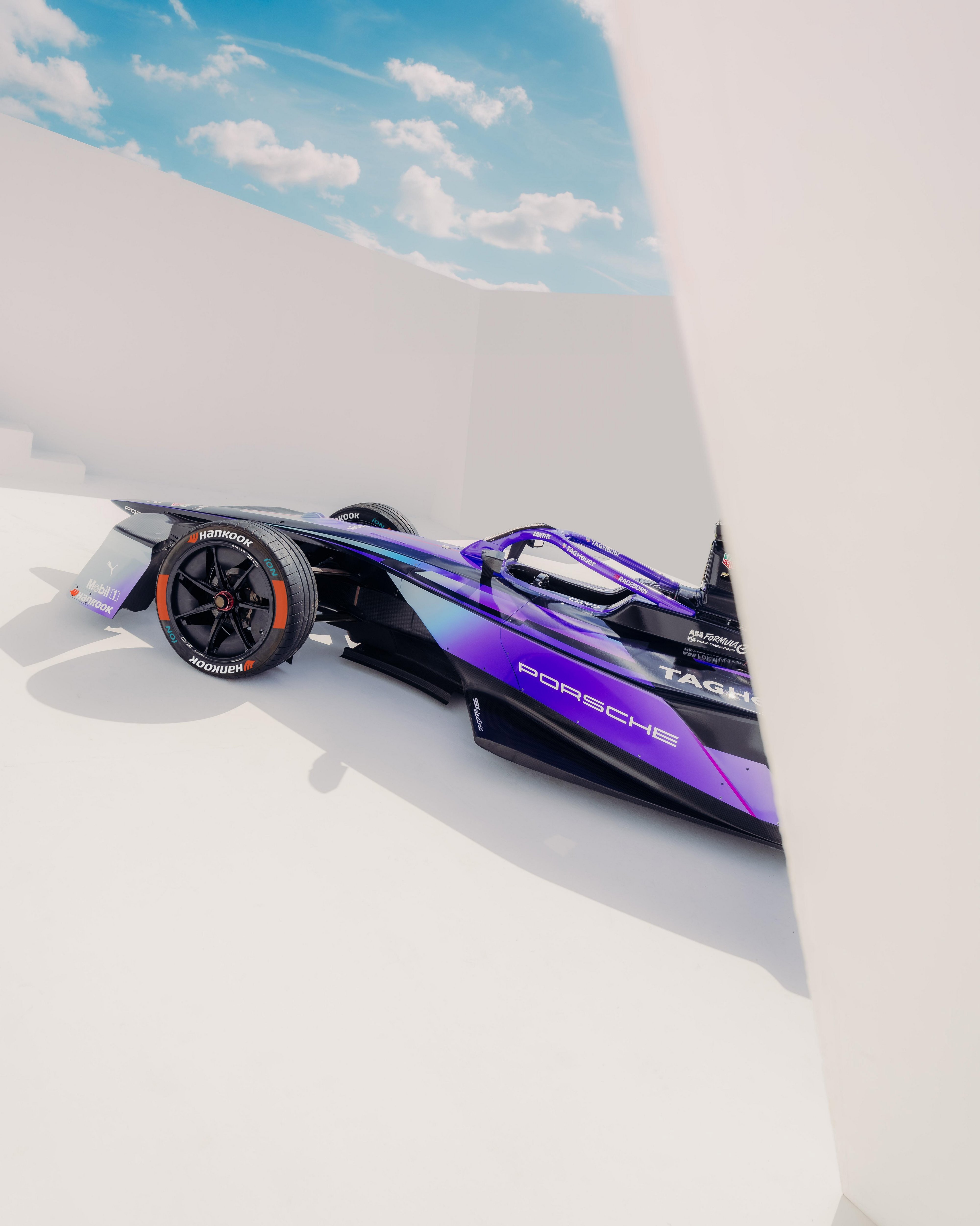 Porsche’s Gen3 Evo Formula E car has a bold new look