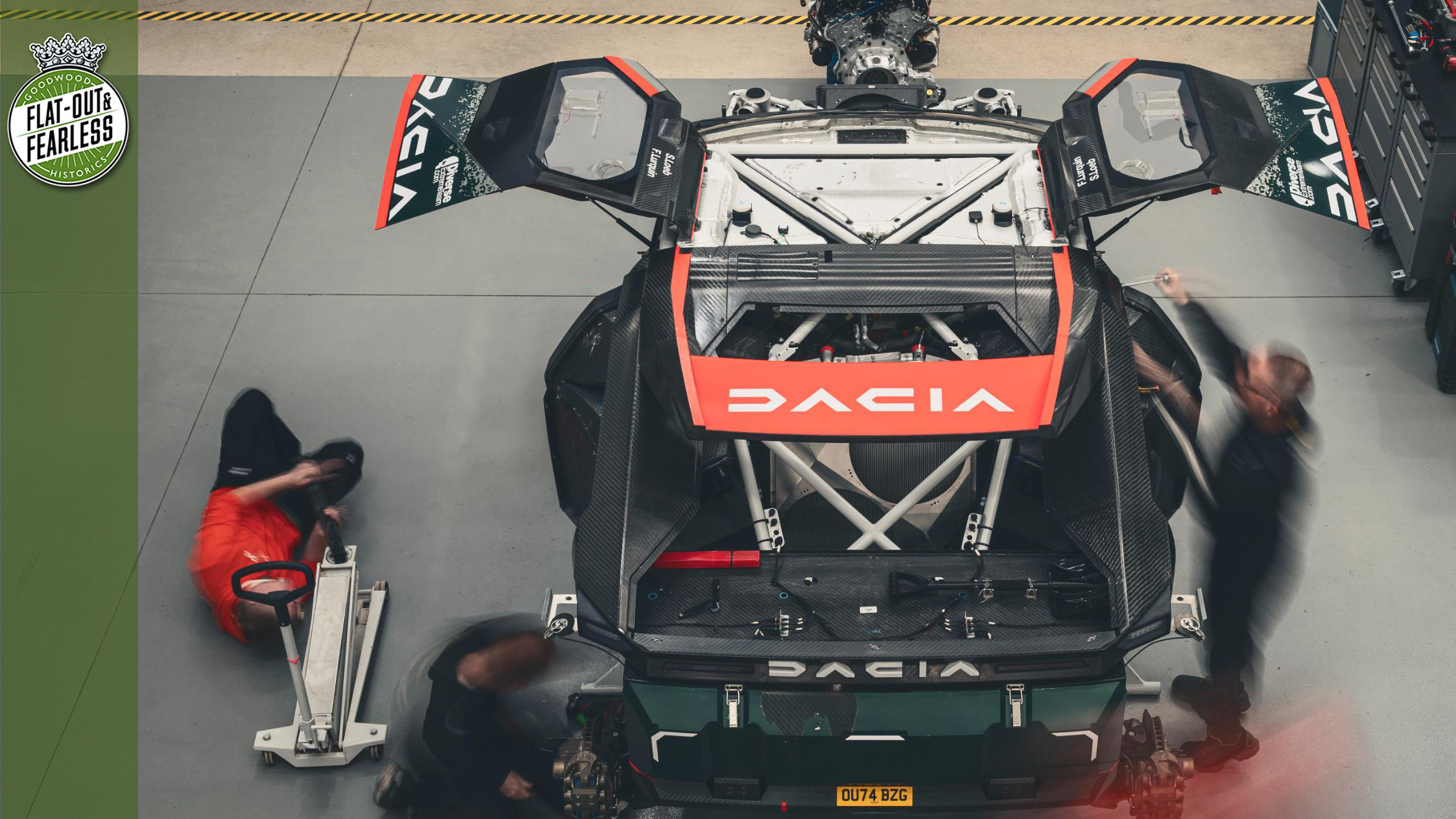 Dacia Sandriders prepare for battle at the Dakar Rally