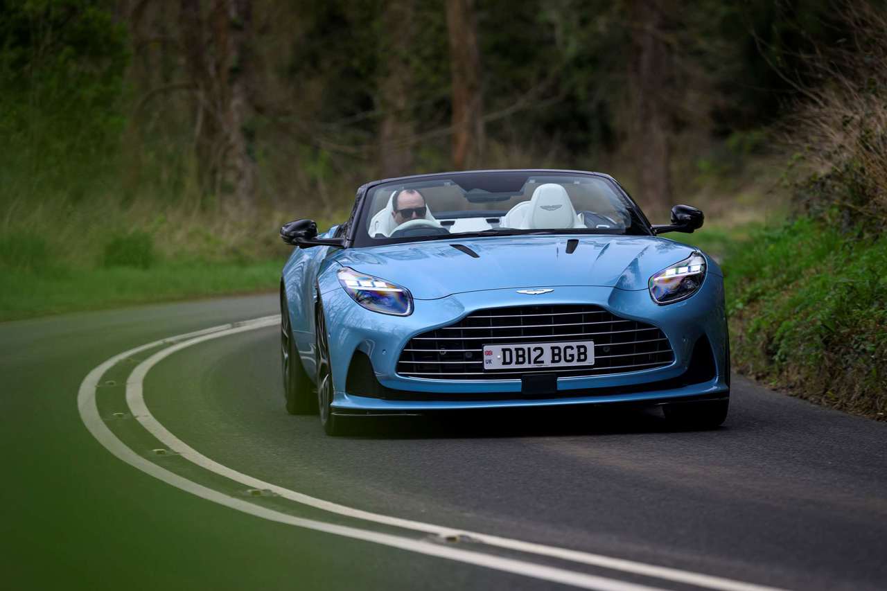 Aston Martin DB12 Volante 2024 Review | First Drive | GRR