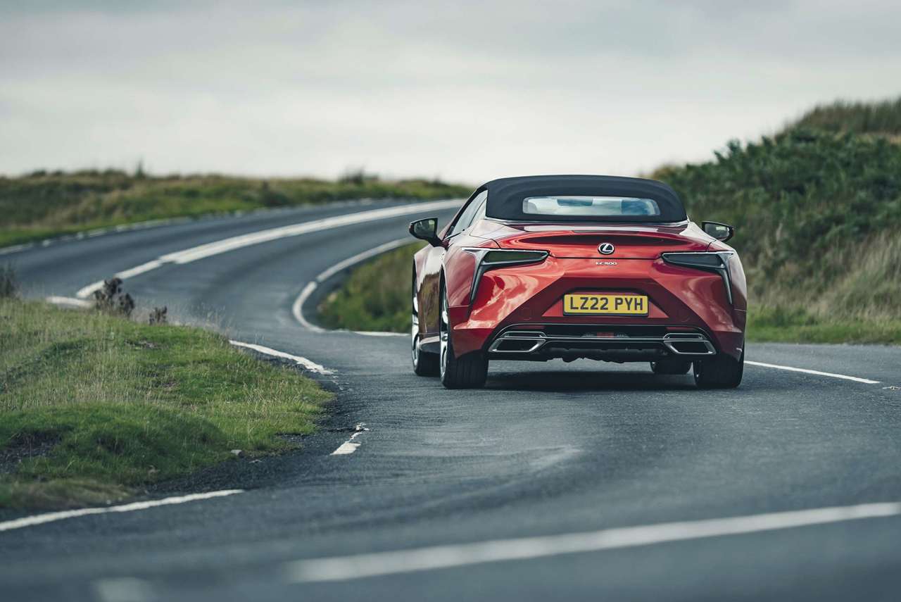Goodwood Test: Lexus LC500 Convertible 2022 Review | GRR