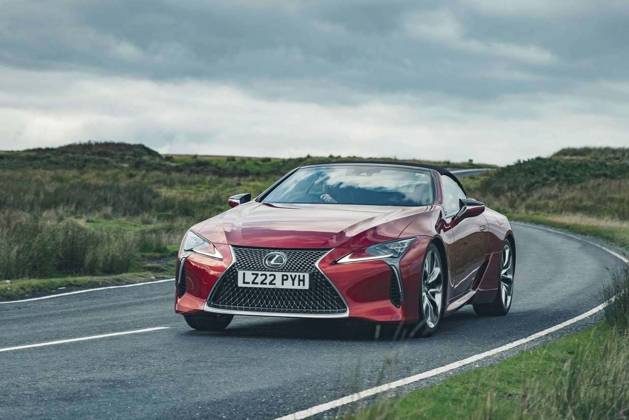 Goodwood Test: Lexus LC500 Convertible 2022 Review | GRR