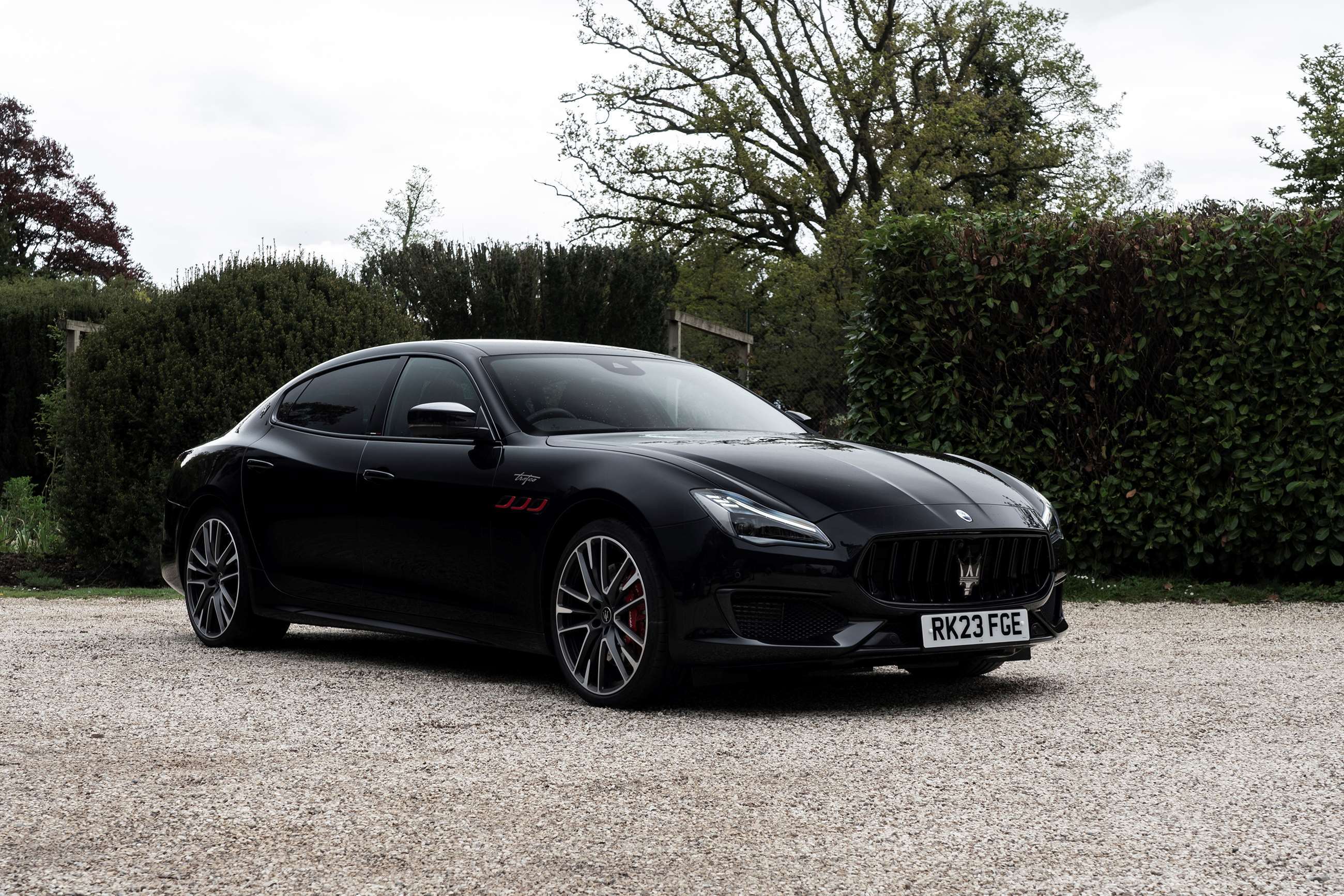 Maserati Quattroporte Trofeo 2023 Review | First Drive | GRR