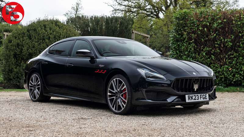 Maserati Quattroporte Trofeo 2023 Review | First Drive | GRR