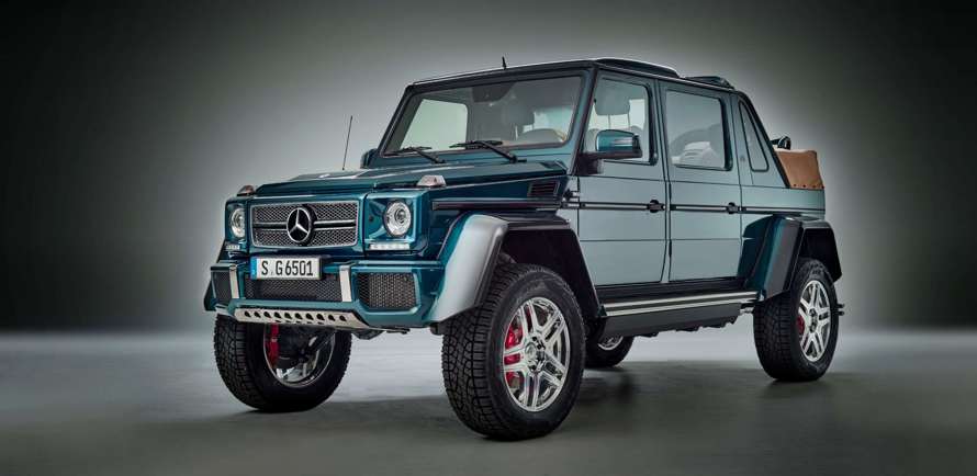 The new Mercedes-Maybach G650 Landaulet makes your G63 look subtle