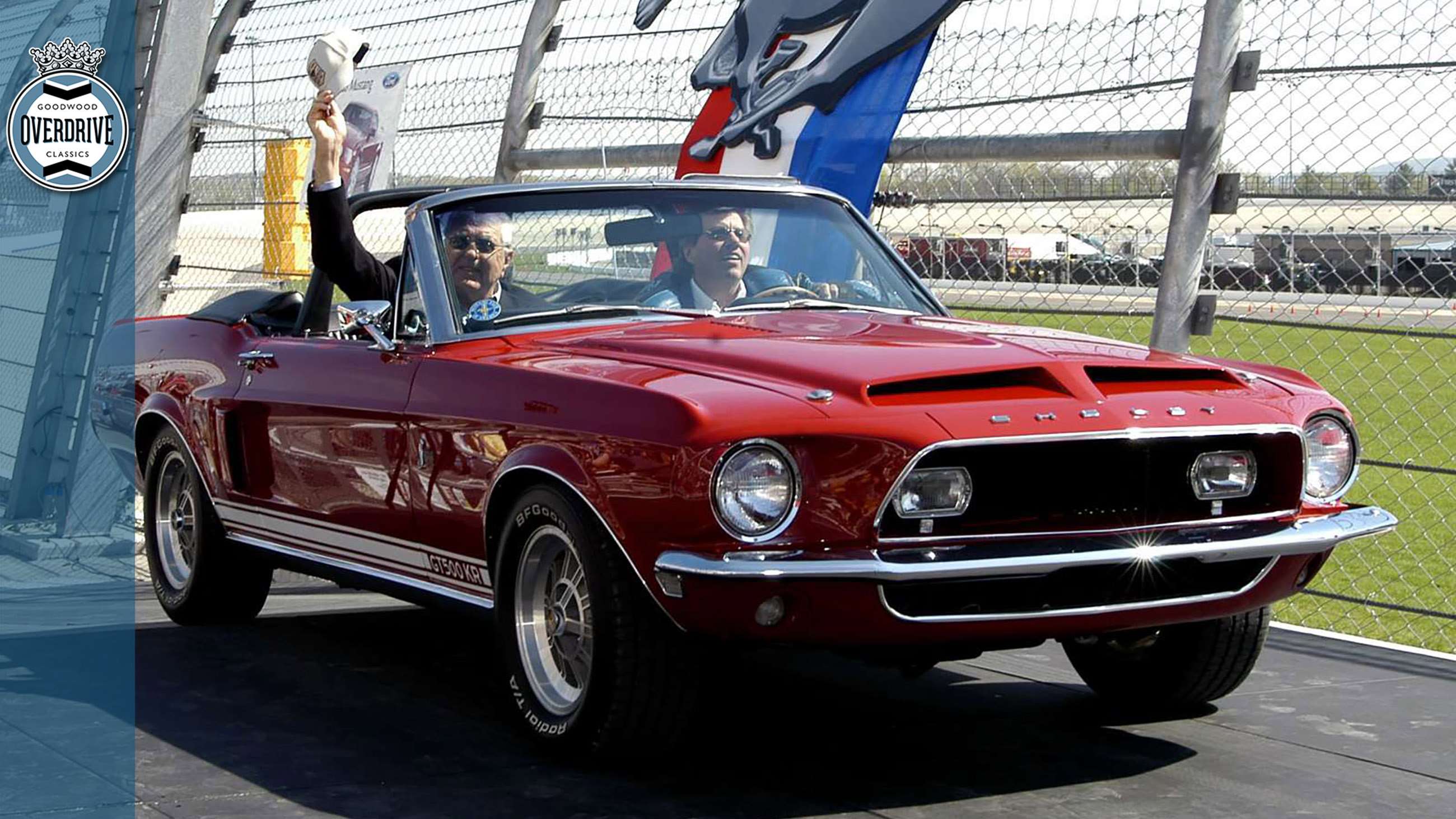 Goodbye tyres, hello Mustang Shelby GT500