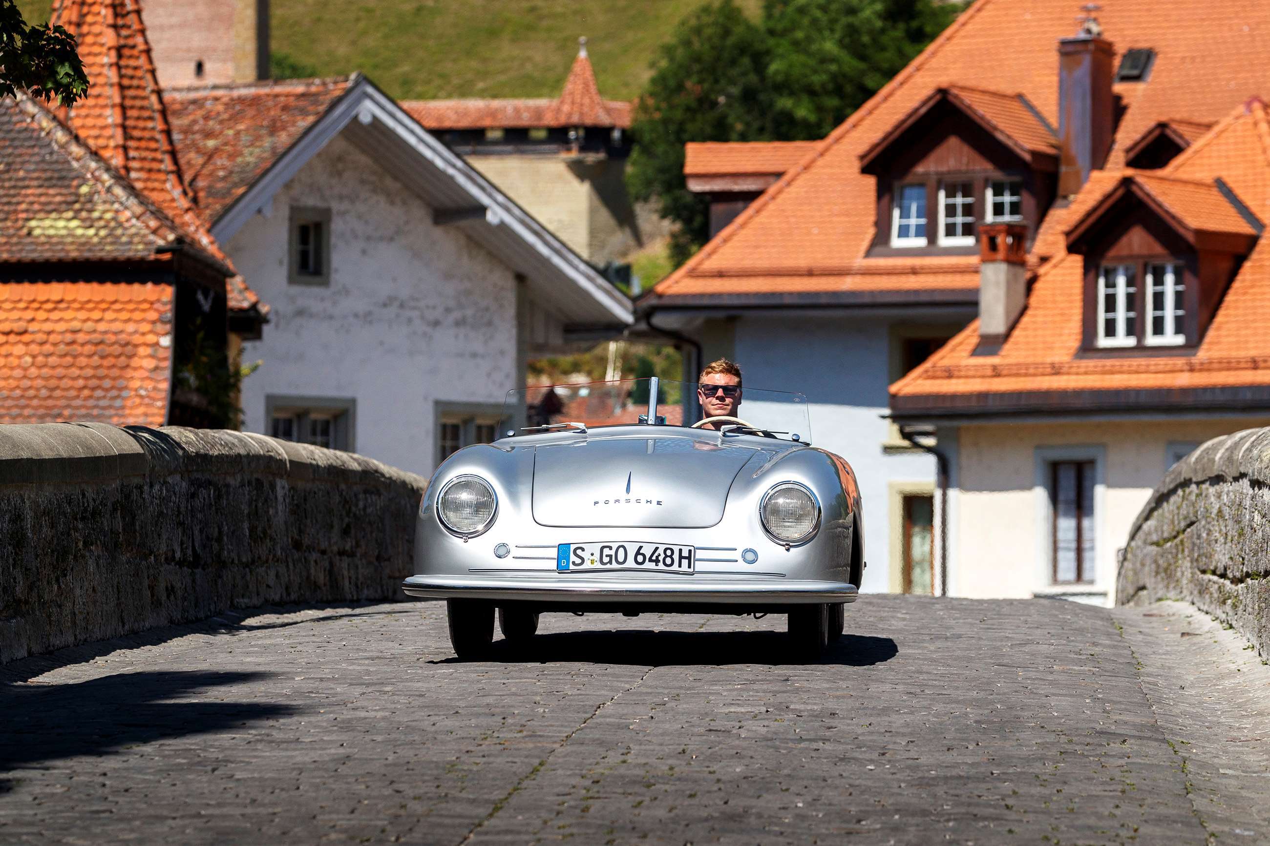 Driving the first ever Porsche sportscar