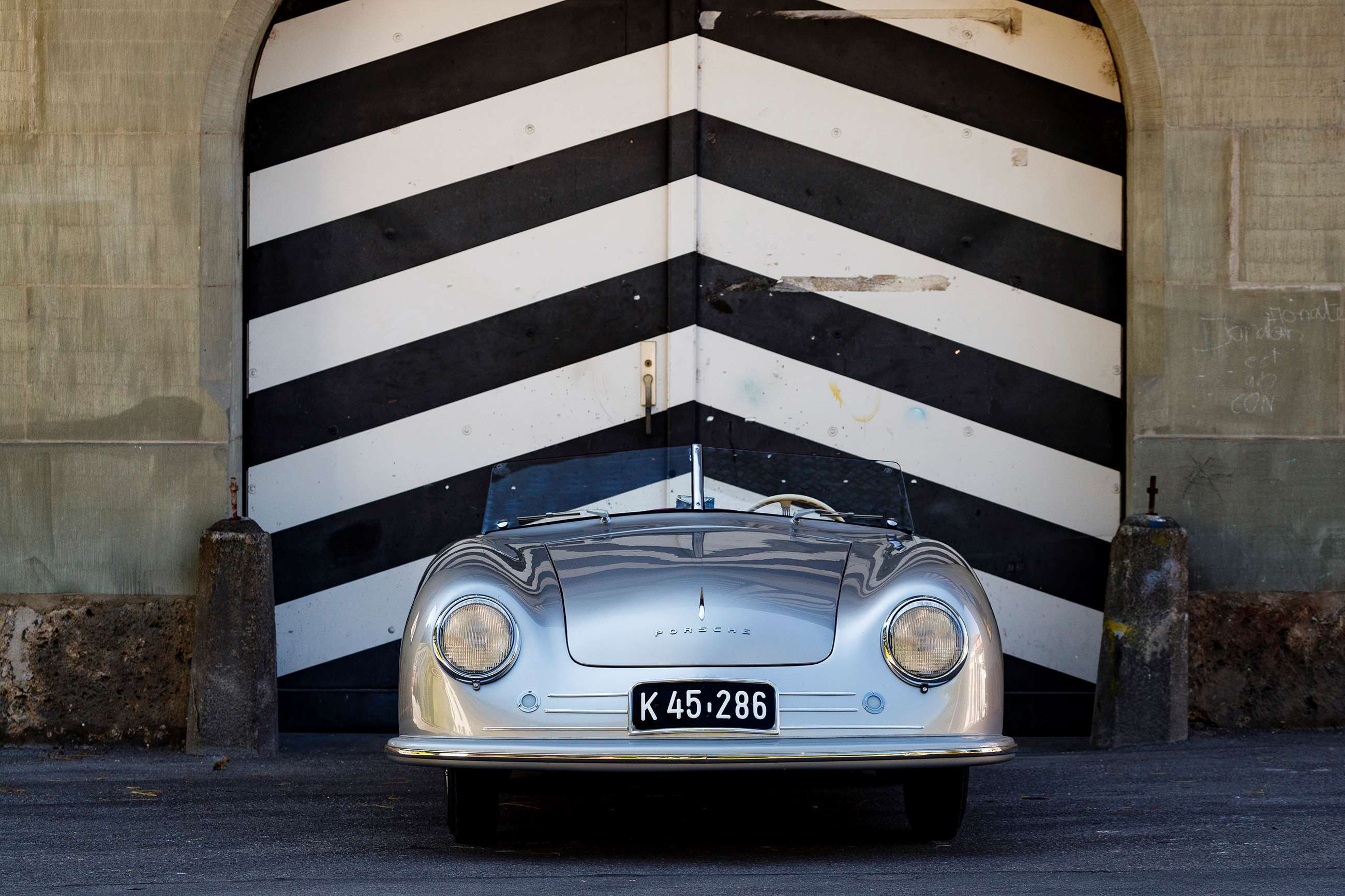 Driving the first ever Porsche sportscar