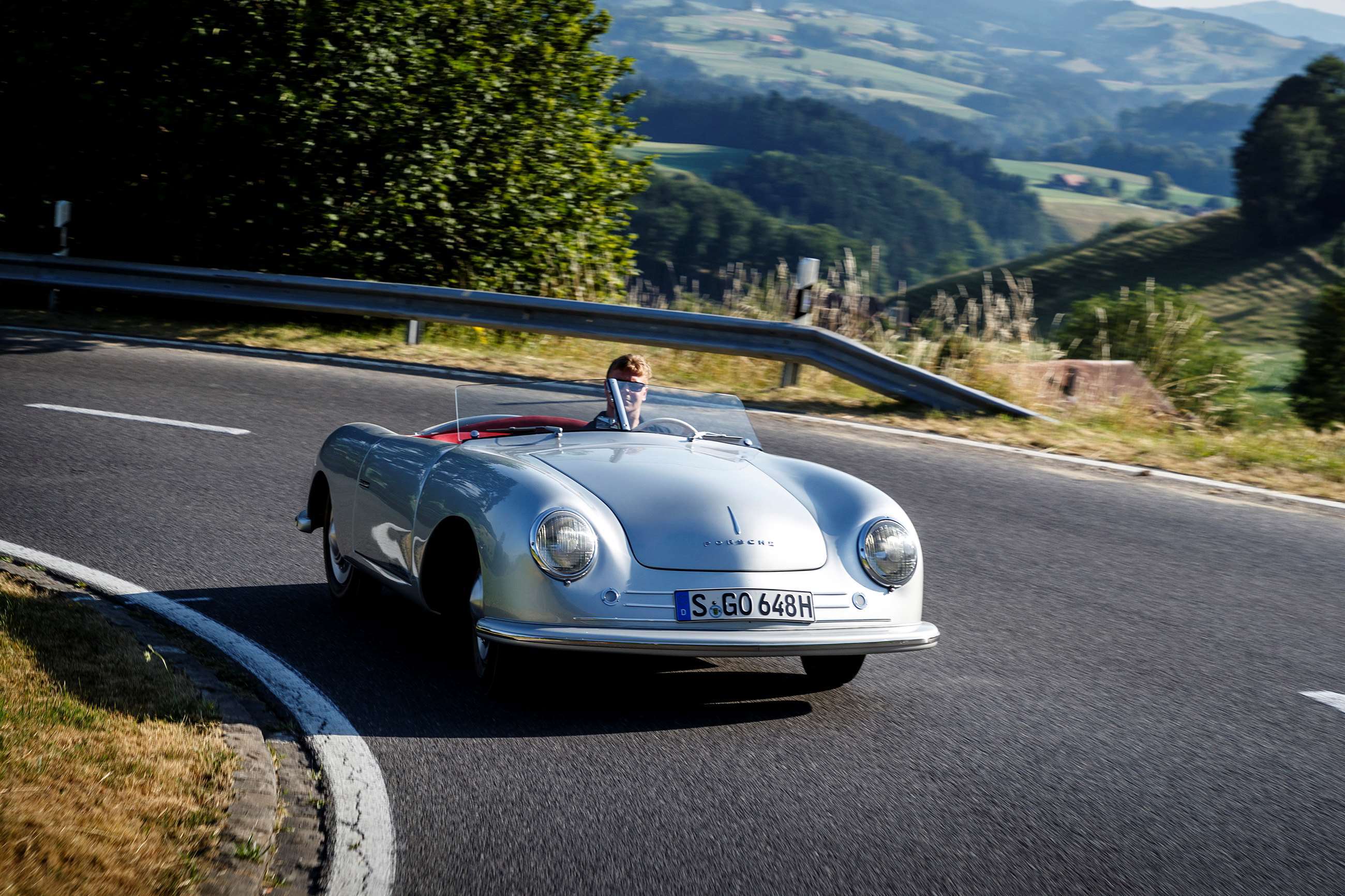 Driving the first ever Porsche sportscar