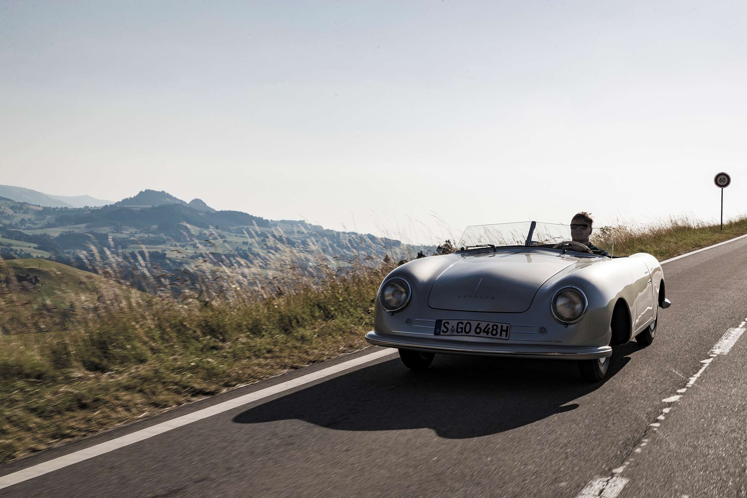 Driving the first ever Porsche sportscar