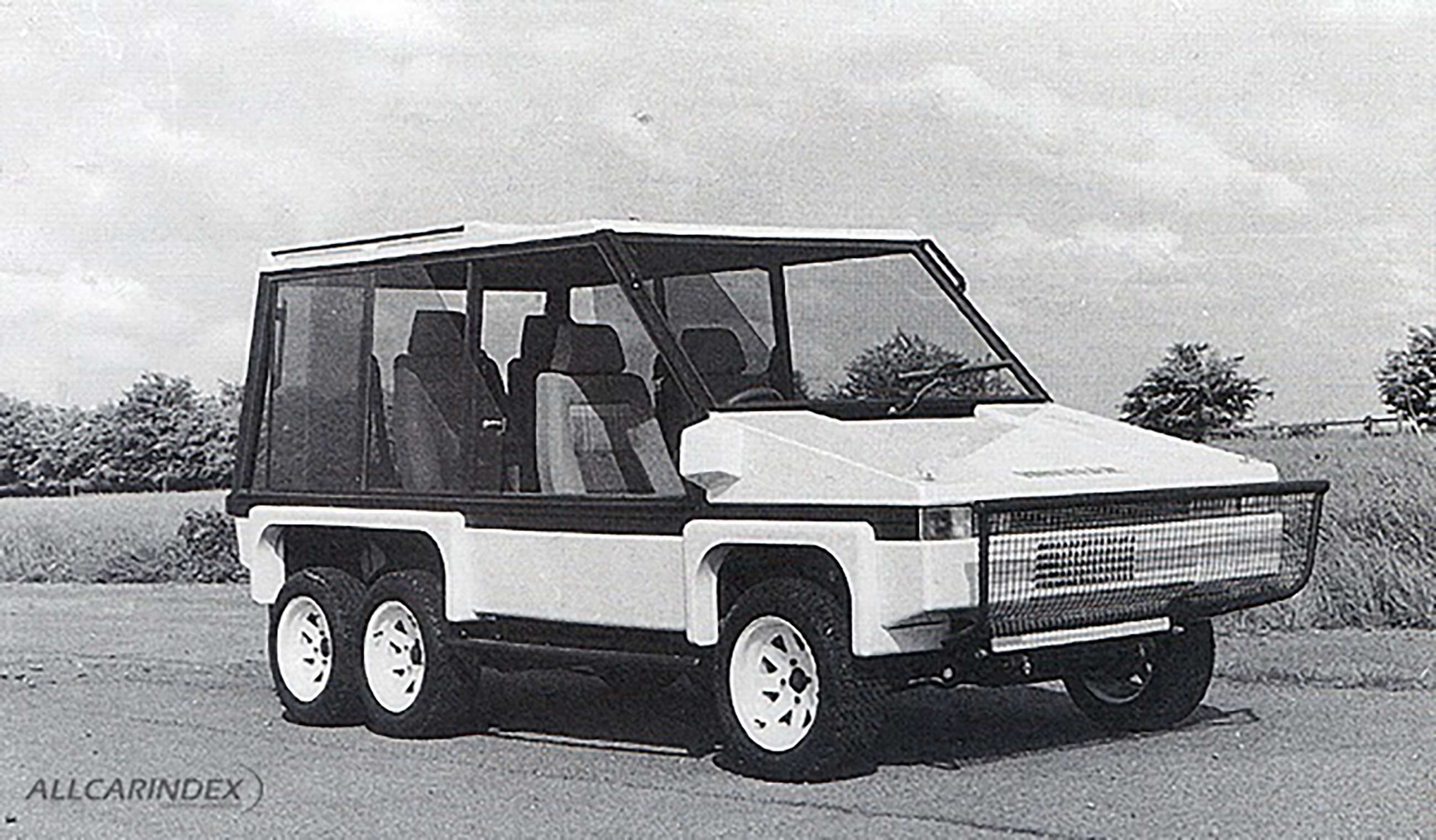 Are these the coolest six-wheeled cars?