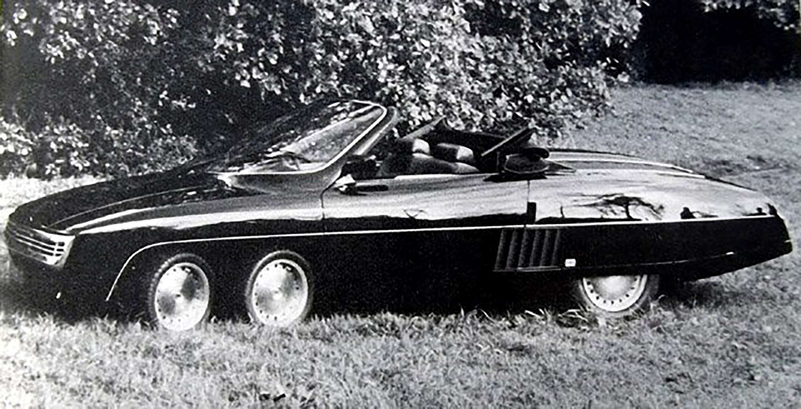 Are these the coolest six-wheeled cars?