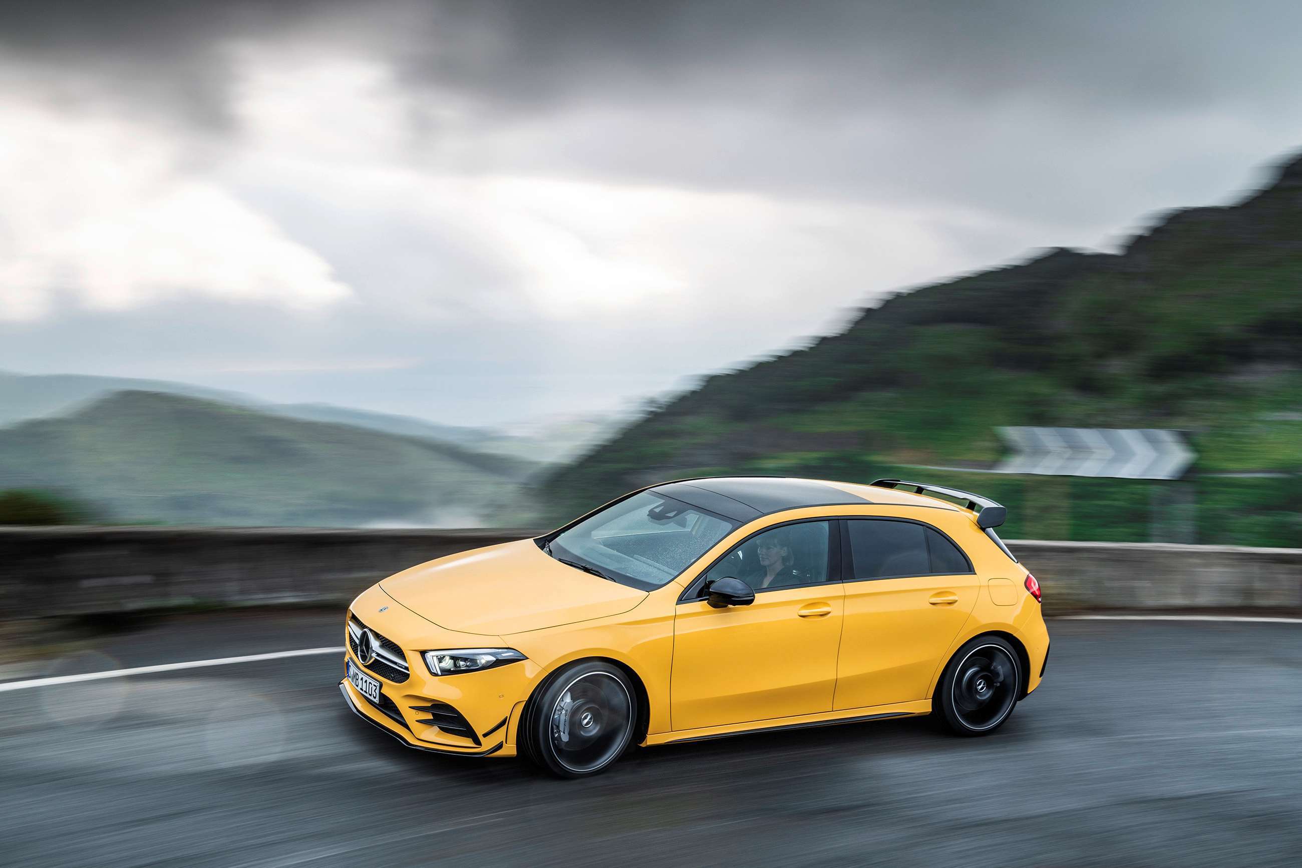 Here is the 300hp+ Merceds-AMG A35
