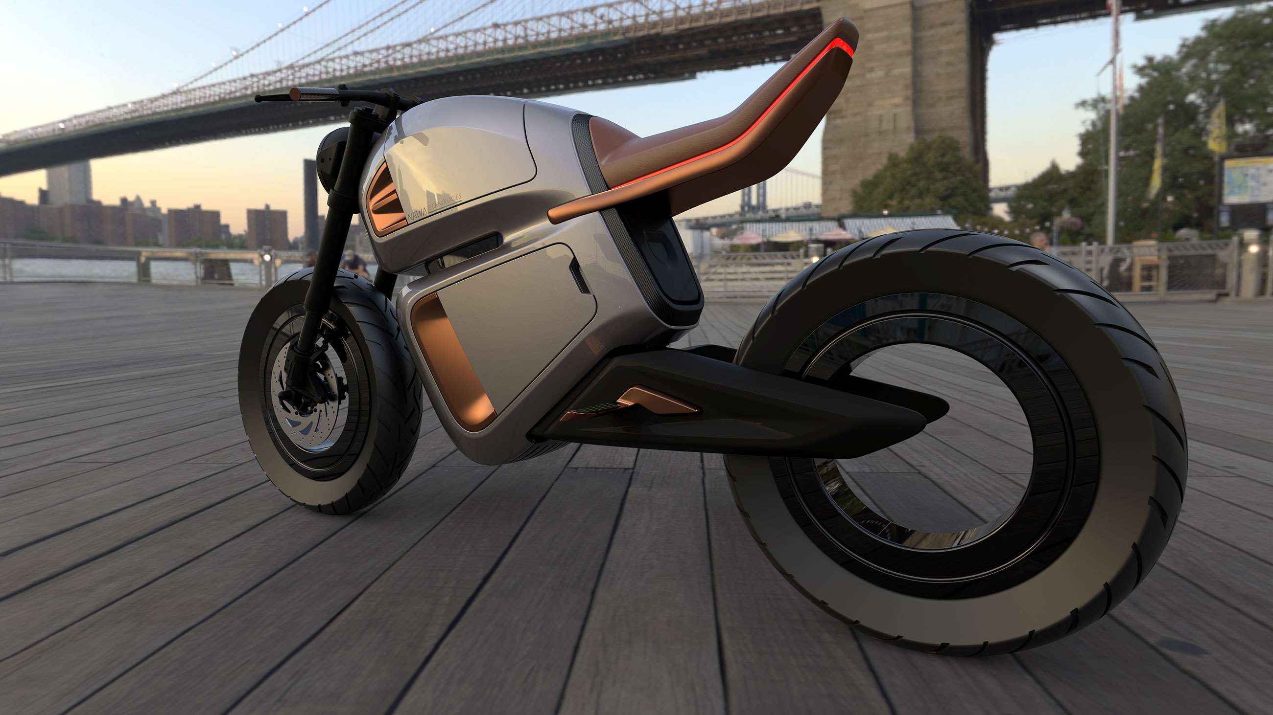 The NAWA Racer is a gorgeous retro-styled electric motorcycle | GRR