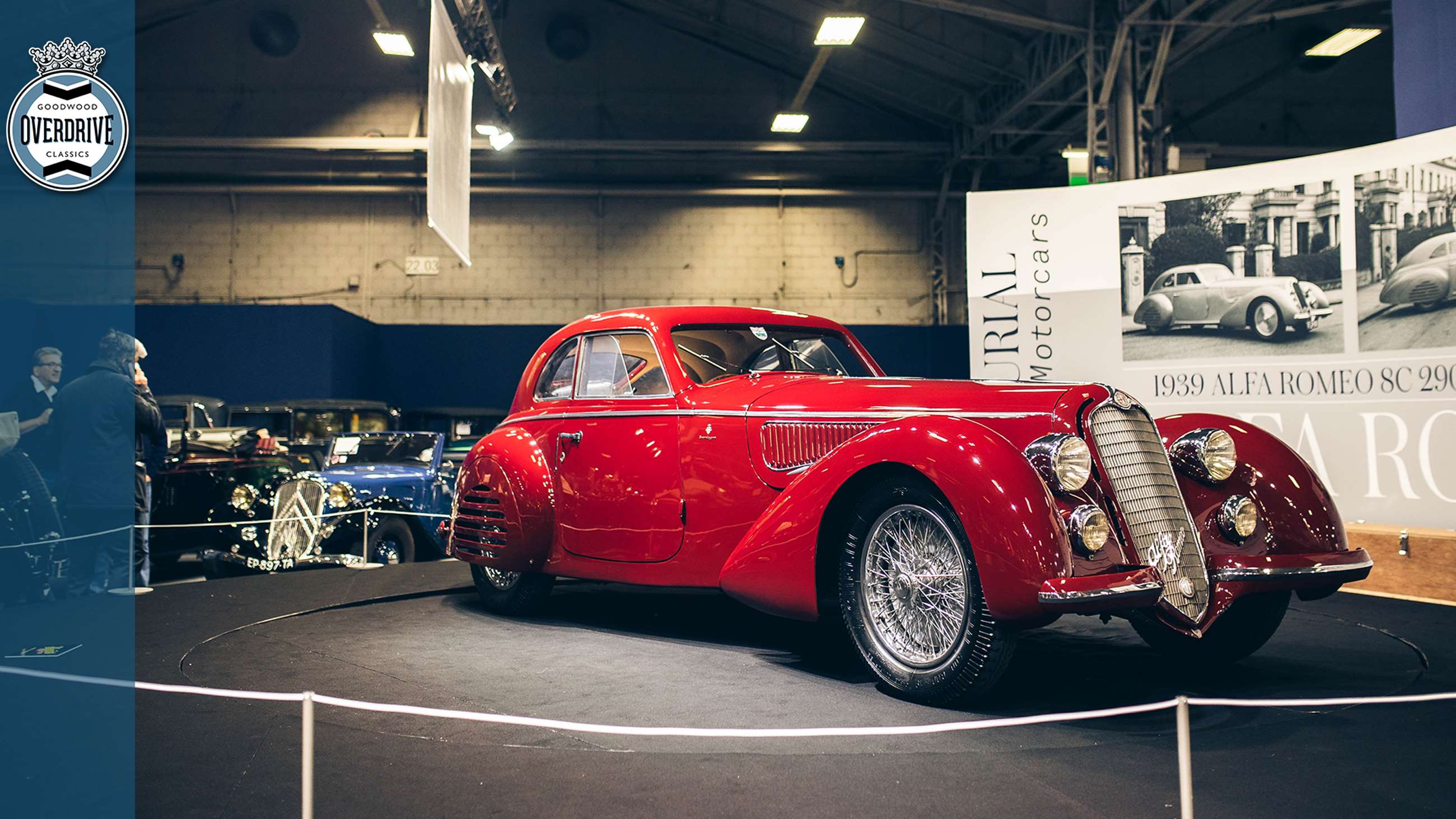Stunning Alfa Romeo 8C Touring set for €22million auction