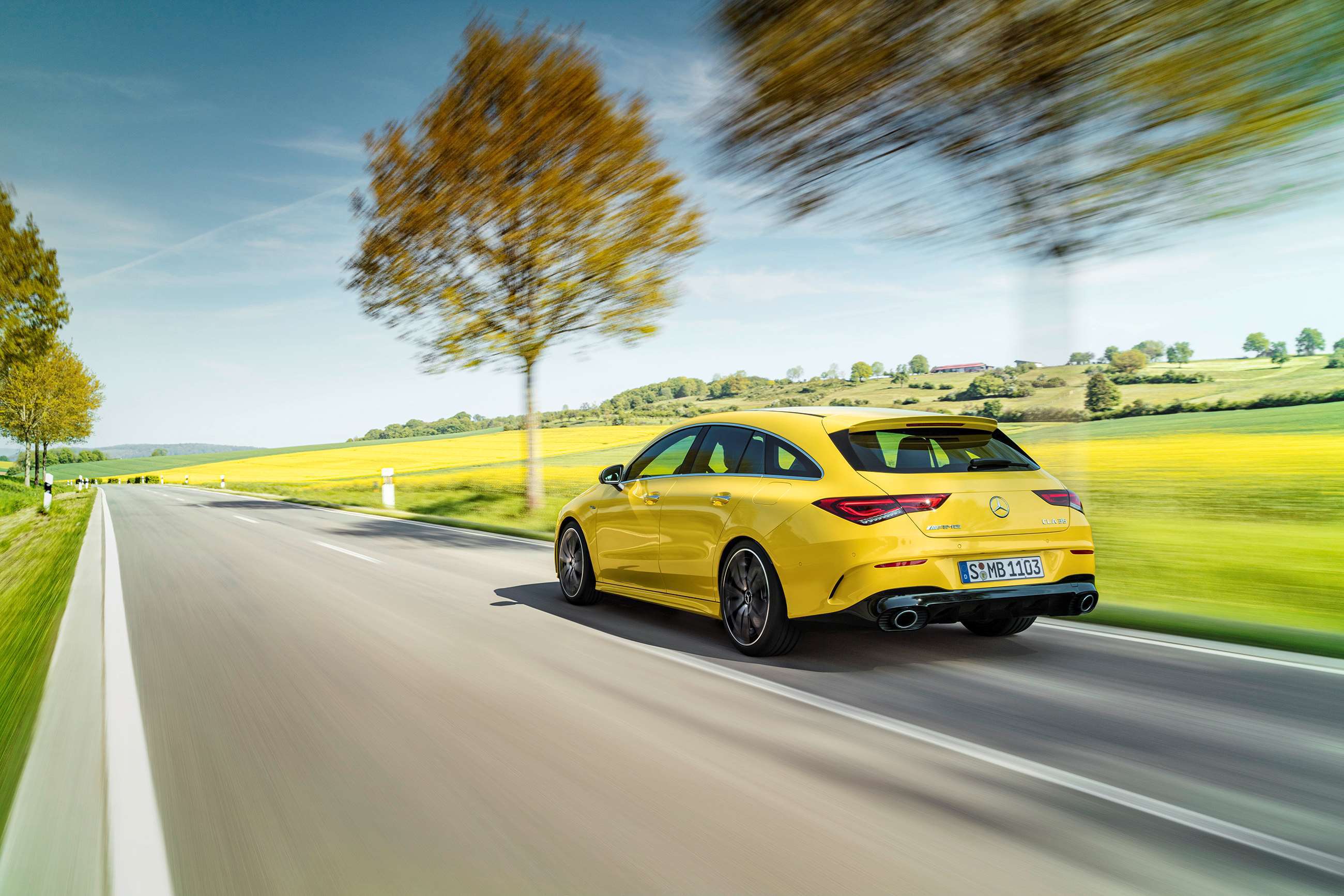 Mercedes unveils 2019 CLA35 AMG Shooting Brake