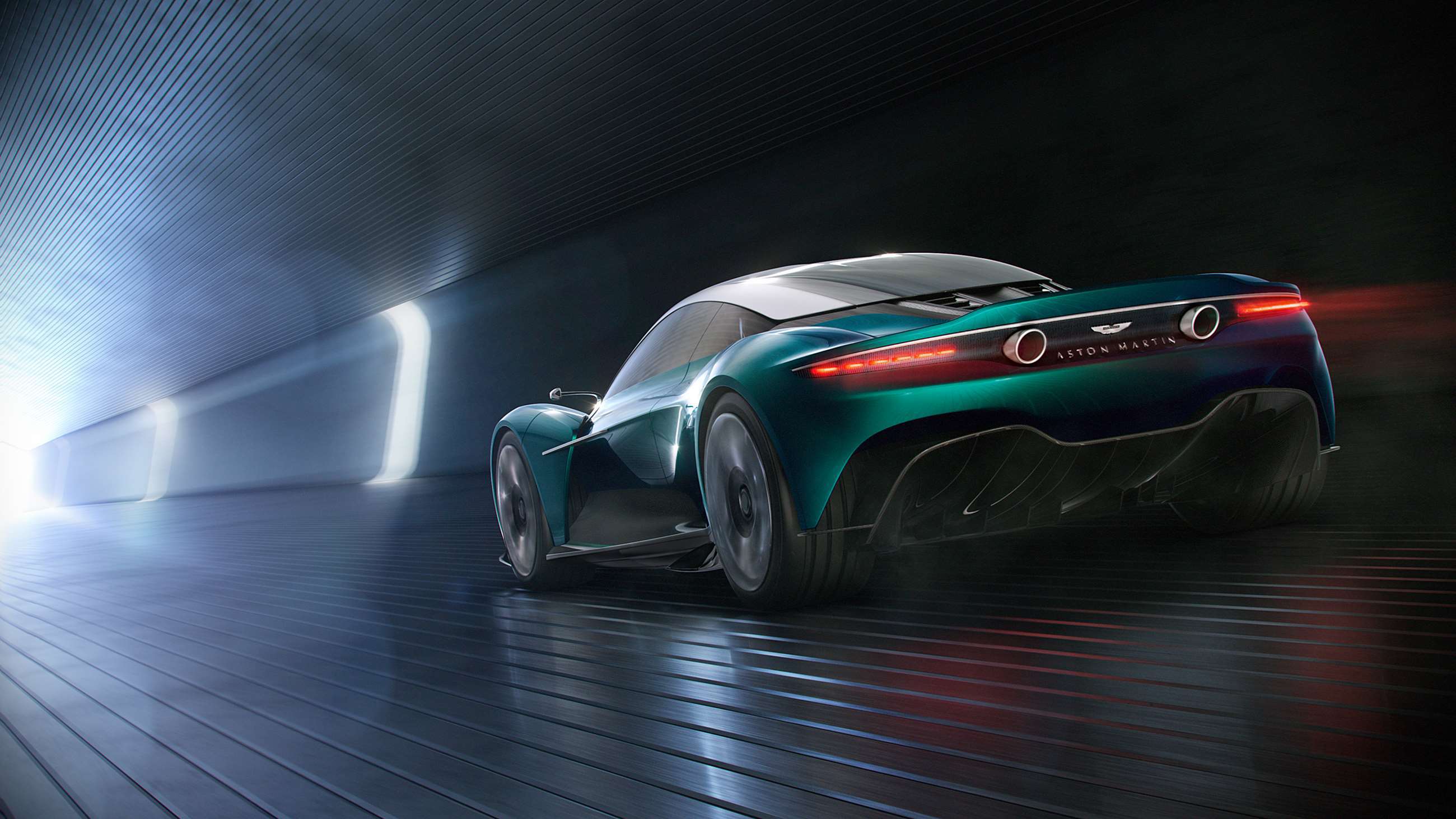 The Vanquish Vision Concept is Aston's first everyday mid-engined supercar