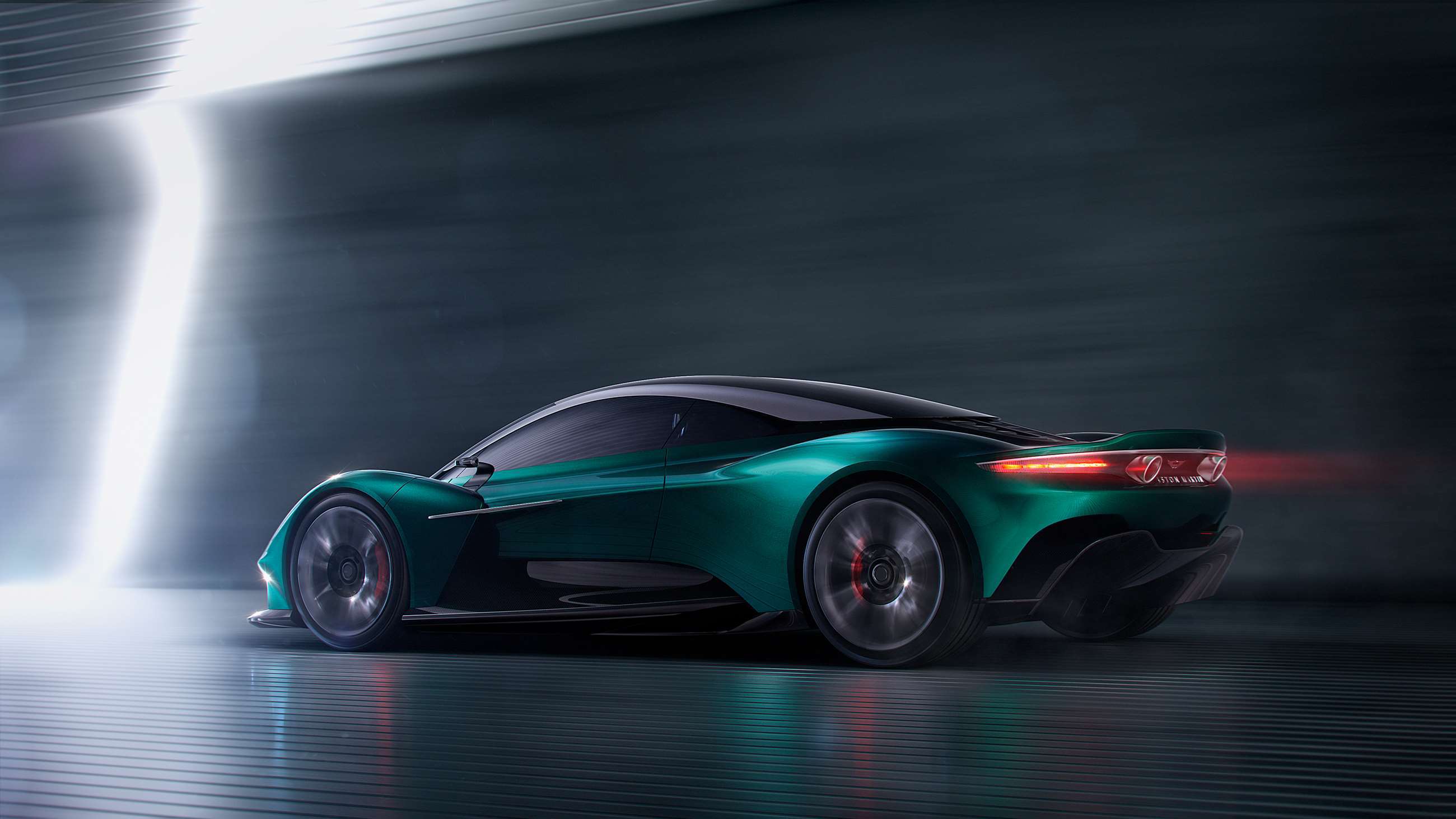 The Vanquish Vision Concept is Aston's first everyday mid-engined supercar